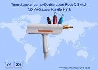 China 7mm Diameter Laser Rod Handheld Tattoo Removal Nd Yag Laser Handpiece for sale