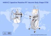 China 448 HZ Capacitive Resistive RF Vacuum Body Shape Slimming Beauty Machine for sale