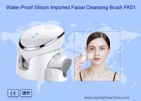 China Home Use CE Electric Facial Cleansing Brush Waterproof Silicone Massager for sale