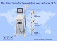 China 600W 10 Bars Macro Channel 808nm Diode Laser Machine For Hair Removal for sale