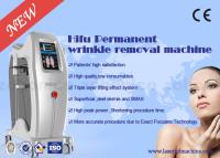 China 7MHz / 4MHz High Intensity Focused sound Machine , Permanant Wrinkle Removal Equipment for sale