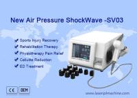 China 6 Bar Air Pressure 12 Tips Portable Gainswave Machine For Pain Relief for sale
