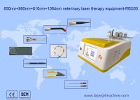 China 650nm 810nm 980nm 1064nm Diode Laser Hair Removal Portable For Animal Use for sale