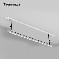 China Ceiling Mount Drop Down Screen 4K Automatic Projection Screen Motorized for sale