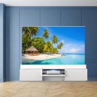 China 100-150 Inch Motorized Laser TV Cabinet Intelligent UST Cabinet for Projector Screen for sale