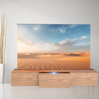 China Marble Motorized  Laser TV Cabinet for Projection Living Room Entertainment Luxury for sale