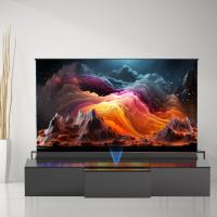 China Customized Telescopic TV Cabinet 100 Inch 120 Inch 150 Inch Motorized Laser TV Cabinet for sale