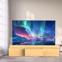 China Motorized Laser TV Cabinet Intelligent UST Projector Cabinet 100 Inch 120 Inch 150 Inch for sale