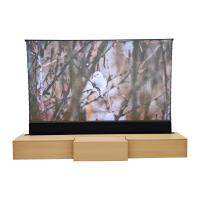 China Motorized Laser TV Cabinet for short throw laser projector for sale