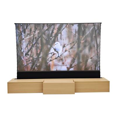 China Motorized Laser TV Cabinet for short throw laser projector for sale