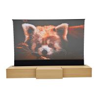China Motorized Laser TV Cabinet for short throw projector 4k for sale