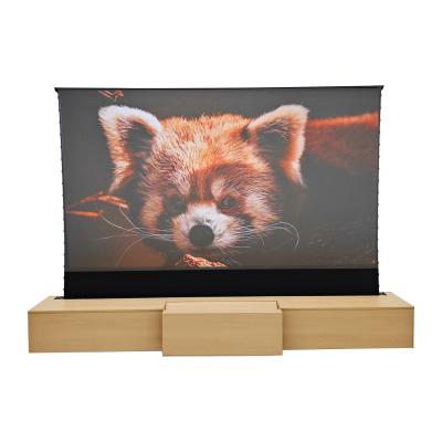 China Motorized Laser TV Cabinet for short throw projector 4k for sale