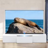 China Motorised 100-150inch Laser TV Cabinet with Formaldehyde-Free MDF Board for Home Smart Theater for sale