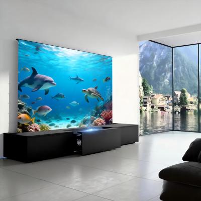 China Motorized Telescopic TV Cabinet with Formaldehyde-Free MDF Board and Custom Size/Color Options for UST Projectors for sale