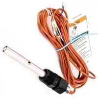 China 316 Stainless Steel Conductivity Electrode with 0.01 cm⁻¹ Cell Constant and 25 ft Cable for Ultra-Pure Water for sale