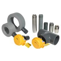 China +GF+ 3-2551-T0-11 - Flow-Measure/S3L-Digital-Output - PVDF Empty Pipe Detect Insertion Mag Flow Sensor for sale