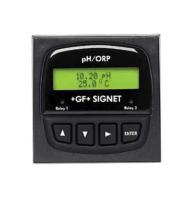 China +GF+ 3-8750-2 - pH/ORP-Signal-Read/4-20mA-Isolated-Output - Dual Relay NEMA4X Panel Mount Water Quality Transmitter for sale