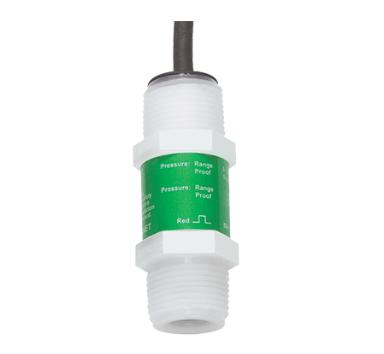 China +GF+ 3-2450-3U - Pressure-Detect/S3L-Digital-Transmit - PVDF 0-10PSI Ultra Low Range Inline Pressure Sensor for sale