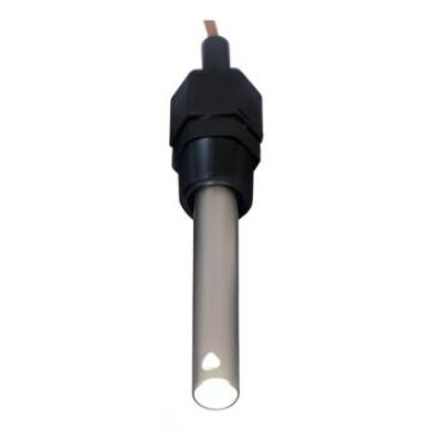 China +GF+ 3-2873-A125 - Liquid-Conductivity-Measure/PT1000-Temp-Calibrate - 316L PTFE K=1.0 25ft Cable Inline Submersible Conductivity Electrode for sale