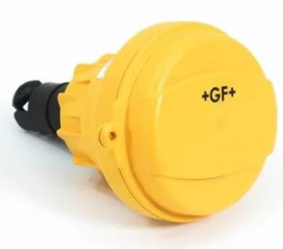 China +GF+ 3-2537-6C-T0 - Liquid-Flow-Detect/4-20mA-Analog-Output - PVDF Ti Shaft Low-Flow Corrosive Paddlewheel Flow Sensor for sale