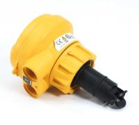 China +GF+ 3-2537-6C-T0 - Liquid-Flow-Detect/4-20mA-Analog-Output - PVDF Ti Shaft Low-Flow Corrosive Paddlewheel Flow Sensor for sale