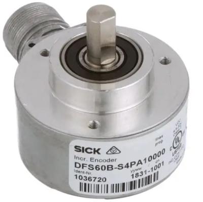 China SICK DFS60B-S4PA10000 - Rotation-Position-Detect/Programmable-TTL-Pulse-Output - IP67 Aluminum M23 Solid Shaft 10000PPR Rotary Encoder for sale