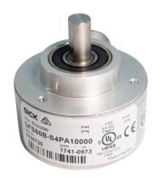 China SICK DFS60B-S4PA10000 - Rotation-Position-Detect/Programmable-TTL-Pulse-Output - IP67 Aluminum M23 Solid Shaft 10000PPR Rotary Encoder for sale
