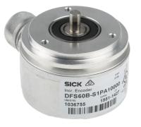 China SICK DFS60B-S1PC10000 - Rotation-Detect/Incremental-Pulse-Transmit - IP65 M12 Single-Cable Solid Shaft 10000PPR Rotary Encoder for sale