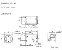China Hikrobot MV-CS004-10GM - High-Speed-Image-Sampling/GigE-Vision-Data-Transmit - Aluminum 0.4MP Global Shutter Industrial Area Scan Camera for sale