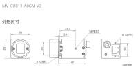 China Hikrobot MV-CU013-A0GM-V2, Image Collect, Gigabit Output, Alloy 1.3MP Mono GigE Area Scan Camera for sale
