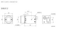 China Hikrobot MV-CU013-A0GM-V2, Image Acquisition, Signal Transmission, Alloy 1.3MP Mono GigE Area Scan Camera for sale