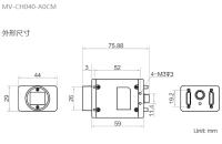 China Hikrobot MV‑CH040‑A0CM /High‑speed capture,stable transmission /for industrial inspection /compact housing,low noise /Industrial Camera for sale