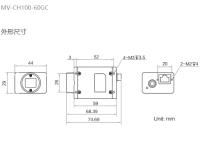 China Hikrobot MV‑CH100‑60GC /color imaging,GigE real‑time transfer /for new‑energy inspection /10MP resolution,metal housing /Industrial Camera for sale