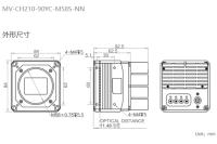 China Hikrobot MV‑CH210‑90YC‑M58S‑NN global shutter capture high‑speed color imaging for PCB AOI /compact coaxpress area‑scan camera for sale