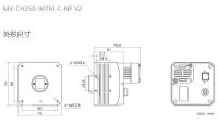 China Hikrobot MV-CH250-90TM-C-NF V2 global shutter capture 10GigE data transmission for PCB AOI /high resolution mono area scan camera for sale