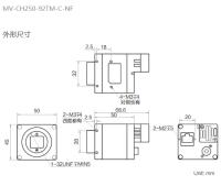 China Hikrobot MV-CH250-92TM-C-NF area scan camera global shutter 10GigE transmission for wafer inspection 25mp metal housing high fps for sale
