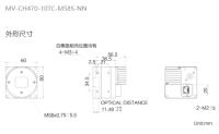 China Hikrobot MV-CH470-10TC-M58S-NN 10GigE color area scan camera global shutter / high resolution for semiconductor inspection low noise metal mount for sale