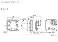 China Hikrobot MV-CH500-90TM-F-NF 10GigE global shutter camera for semiconductor inspection 50MP fan cooling for sale