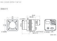 China Hikrobot MV-CH500-90TM-F-NF V2 10GigE global shutter camera for wafer inspection 50MP fan cooling for sale