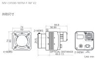 China Hikrobot MV-CH500-90TM-F-NF V2 Global Shutter / 10GigE Camera For FPD Defect Inspection for sale