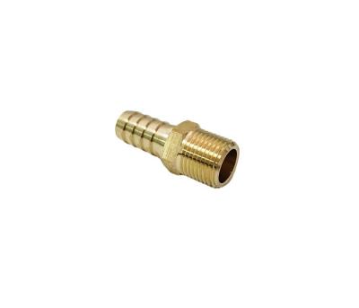 China CNC 1/4'' Male Brass Hose Barb Reducer Brass Fitting for sale