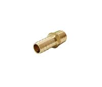 China CNC 1/4'' Male Brass Hose Barb Reducer Brass Fitting for sale