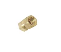 China 1/2 Inch Brass Swivel Hose Connector Flare Fittings For Copper Pipe for sale