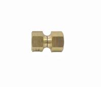 China Brass Forged Swivel Nut Valve Connector 1/2