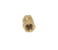 China Brass Forged Swivel Nut Valve Connector 1/2