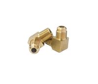 China Brass 90 Degree Elbow 3/8NPT Male 3/8'' Flare Pipe Fittings for sale