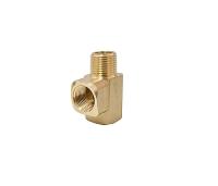 China 90 Degree Brass Elbow Copper Pipe Fittings 1/4 NPT Male 1/4'' NPT Female for sale