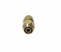 China Flexeel Soild Brass Air Reusable Hose Splicer For 3/8 Inch ID Hose for sale