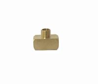 China lead free Brass T Fitting 1/4NPT Male * 1/4NP Male * 1/4NPT Female for sale
