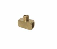 China Forged Brass Tee Fitting 3/8NPT Male * 3/8NP Male * 3/8NPT Female for sale